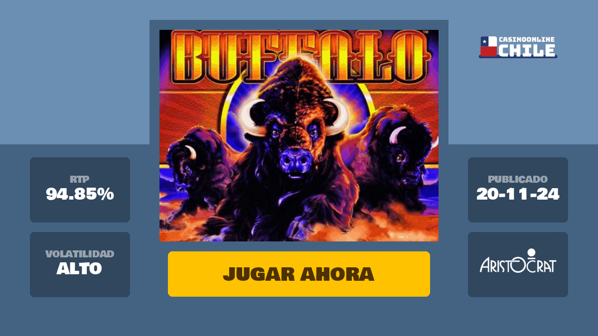 Buffalo - Juega gratis online esta tragamonedas