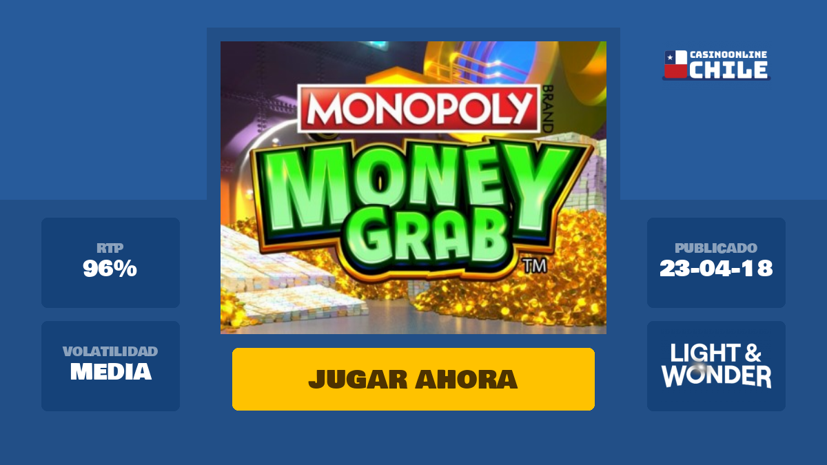Monopoly Money Grab - Juega gratis online esta tragamonedas